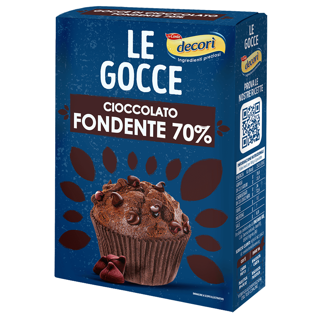 Gocce Di Cioccolato Extra Fondente Lo Conte Shop
