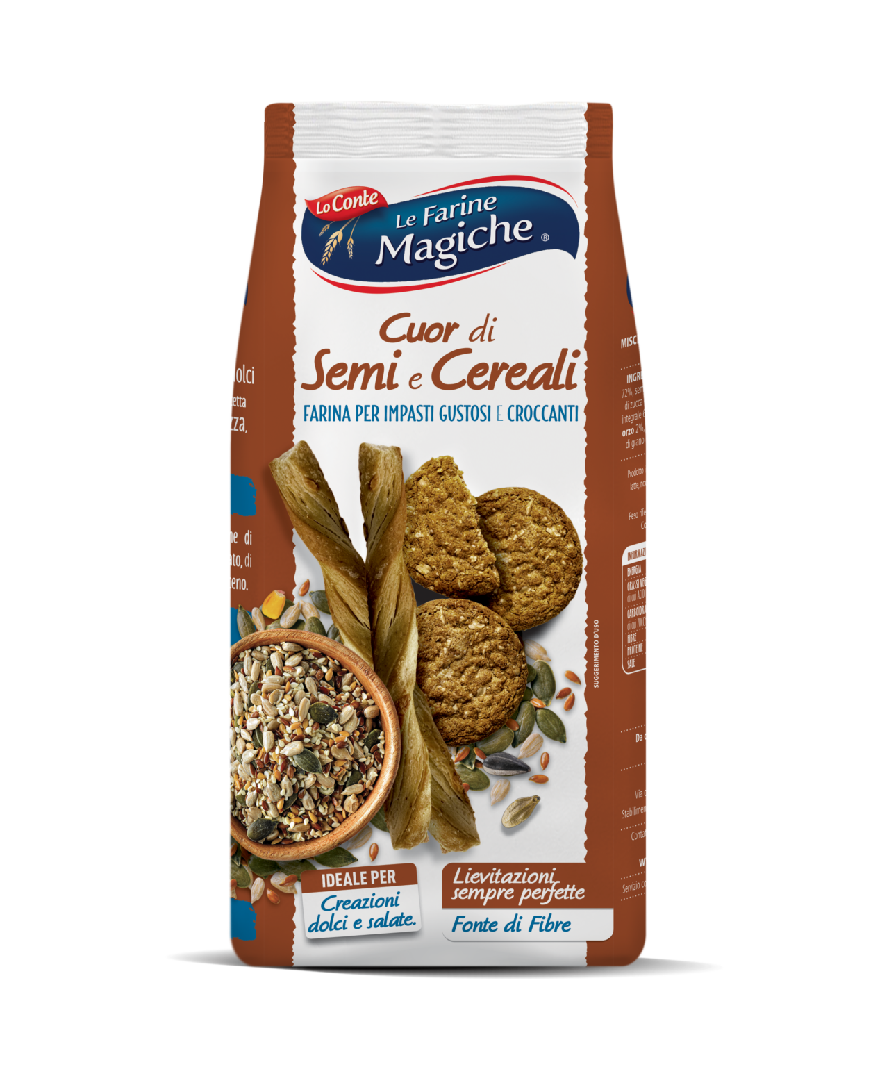 Farina Cuor di Semi e Cereali - Lo Conte Shop